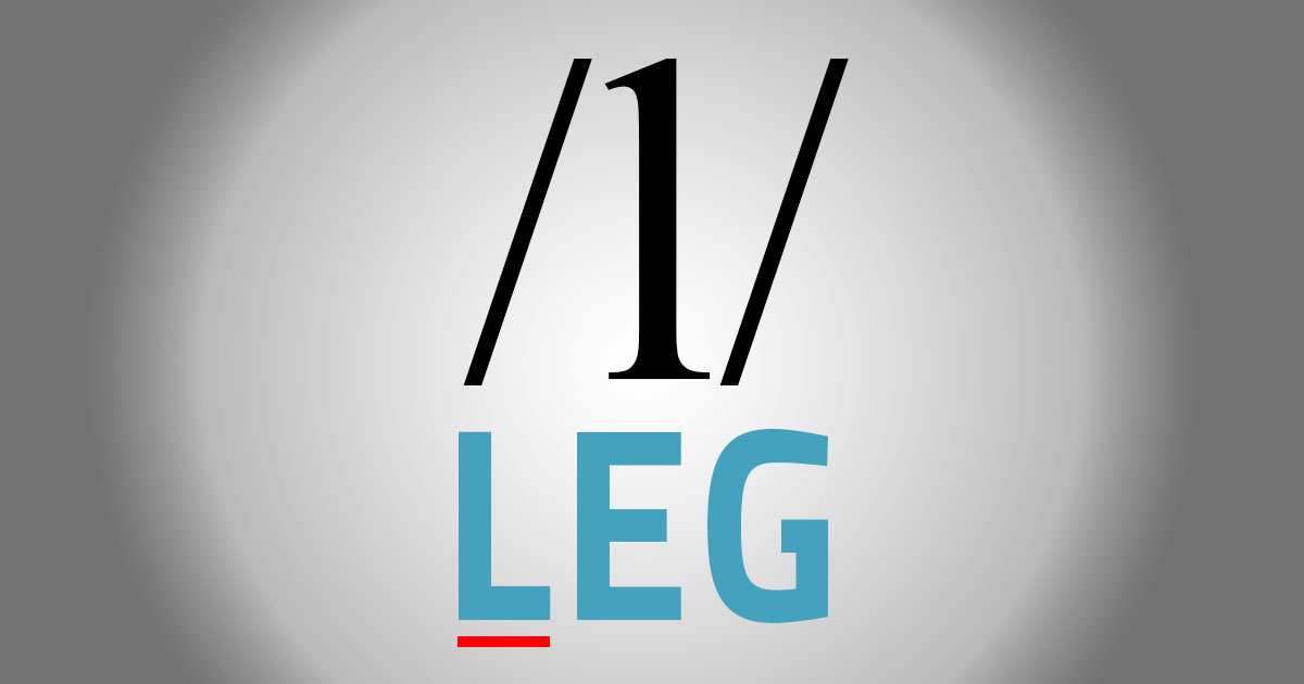 The L Sound: Leg | eJOY English