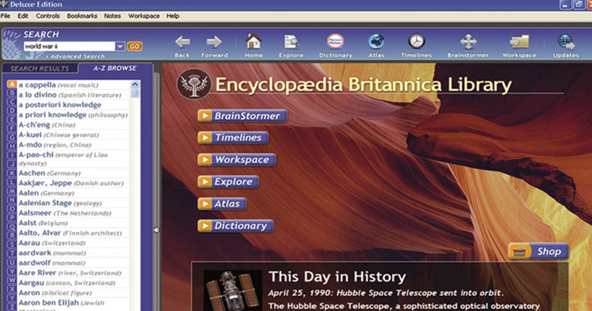 Encyclopedia Britannica Goes Fully Digital Ejoy English